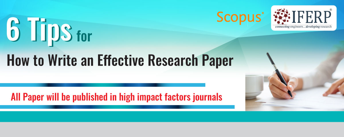 6 Tips for How to Write an Effective Research Paper 2025