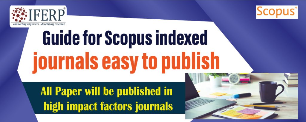 Guide for Scopus indexed journals 2022 easy to publish