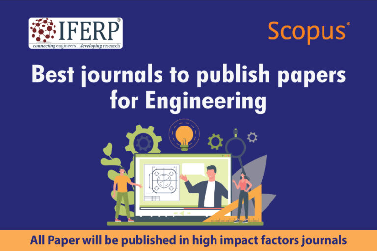 Best journals to publish papers for Engineering