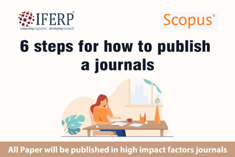 6 steps for how to publish a journals 2023
